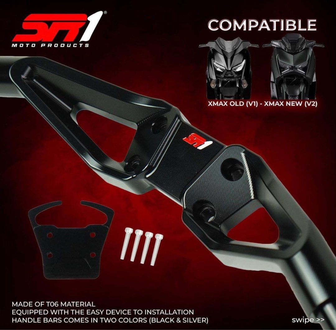 SR1 NAKED HANDLE BAR XMAX 300 V1 V2 – ZYNBIKES
