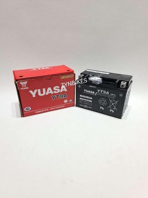 YUASA BATTERY YT9A – ZYNBIKES