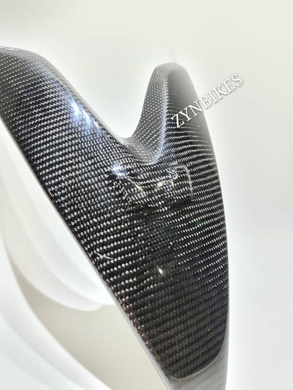 FRONT PANEL COVER CARBON YAMAHA AEROX 155 V1 – ZYNBIKES
