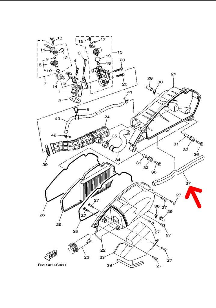 PIN GUIDE REAR PULLEY YAMAHA AEROX 155 V1 V2 NMAX 155 V1 V2 XMAX 300 ...