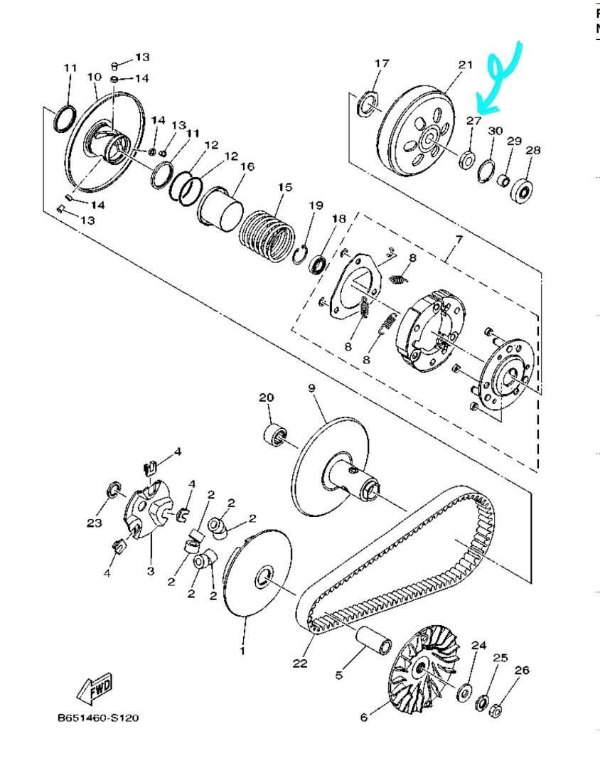 CLUTCH BELL NUT – ZYNBIKES