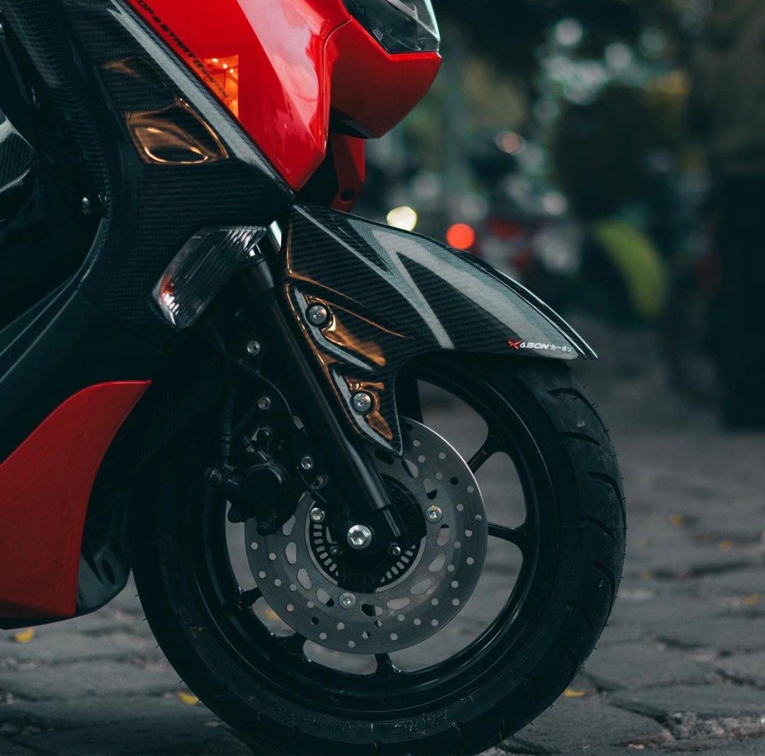FRONT FENDER CARBON YAMAHA NMAX 155 V2 – ZYNBIKES