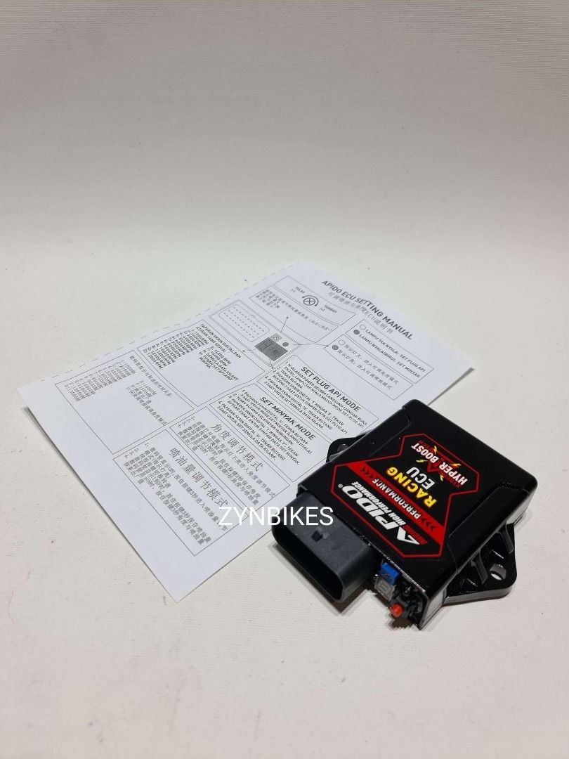 APIDO RACING ECU ADJUSTABLE YAMAHA SNIPER 150 V1 – ZYNBIKES