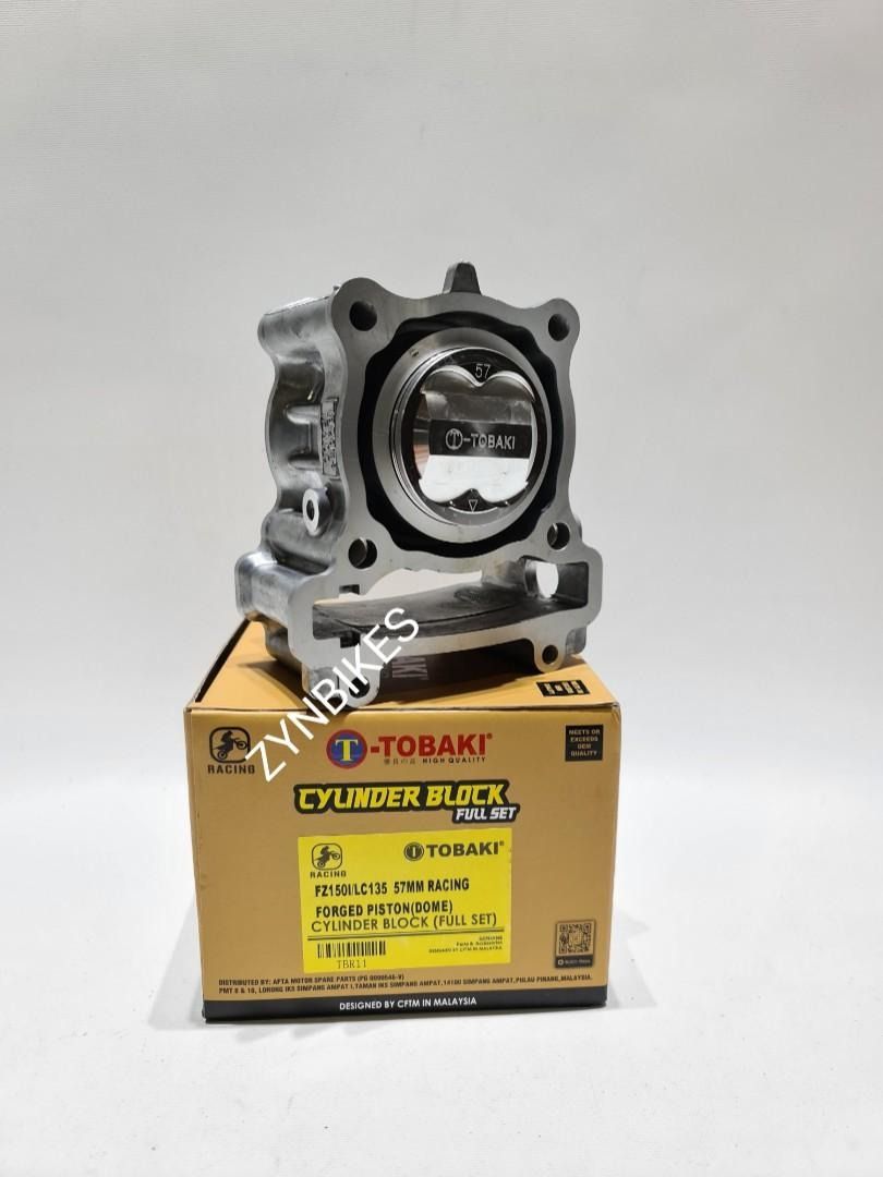 TOBAKI RACING BLOCK 57MM YAMAHA SPARK 135 SNIPER 150 – ZYNBIKES