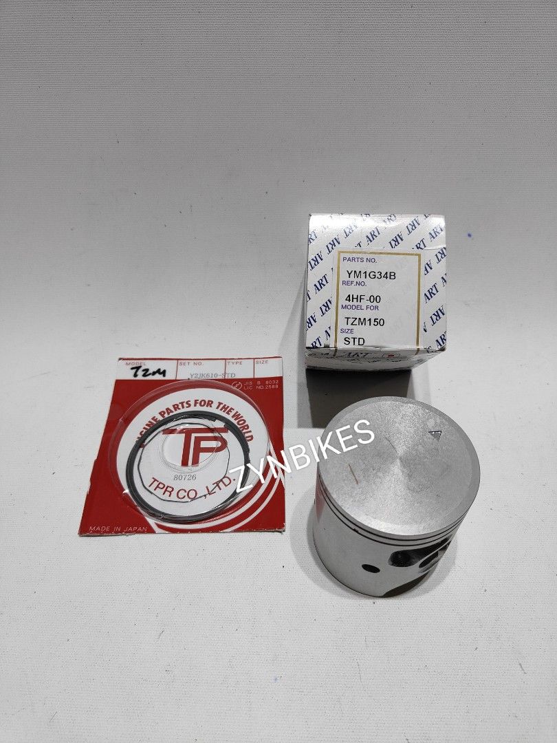 PISTON AND RING YAMAHA TZM 150 – ZYNBIKES