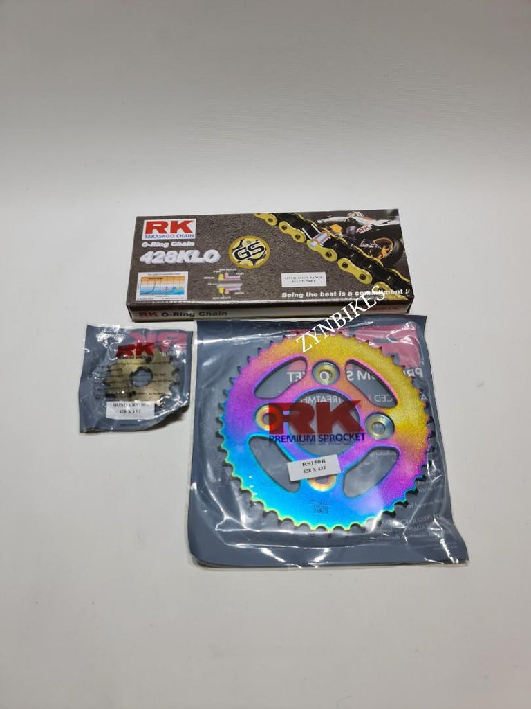 RK SPROCKET SET HONDA RS150R WINNER – ZYNBIKES