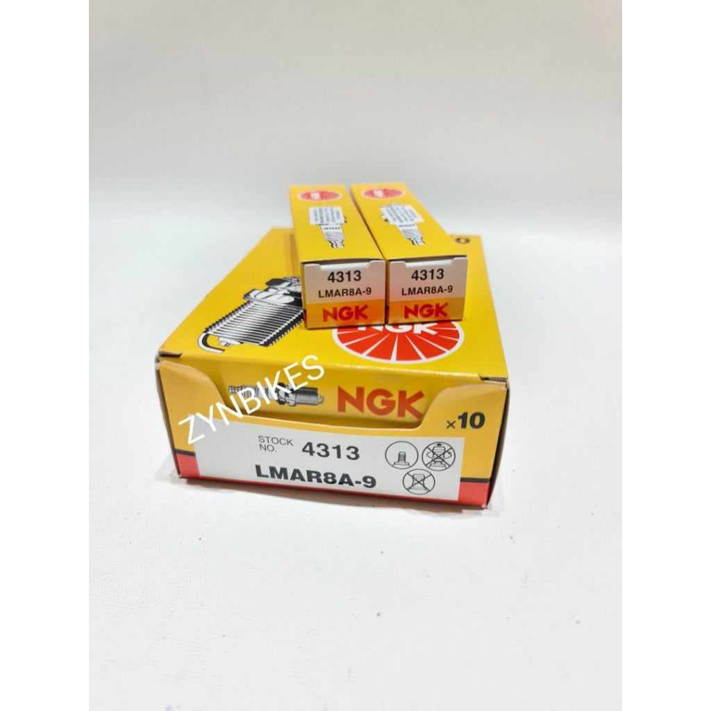 NGK SPARK PLUG LMAR8A-9 FORZA 300 MT03 MT07 XMAX – ZYNBIKES