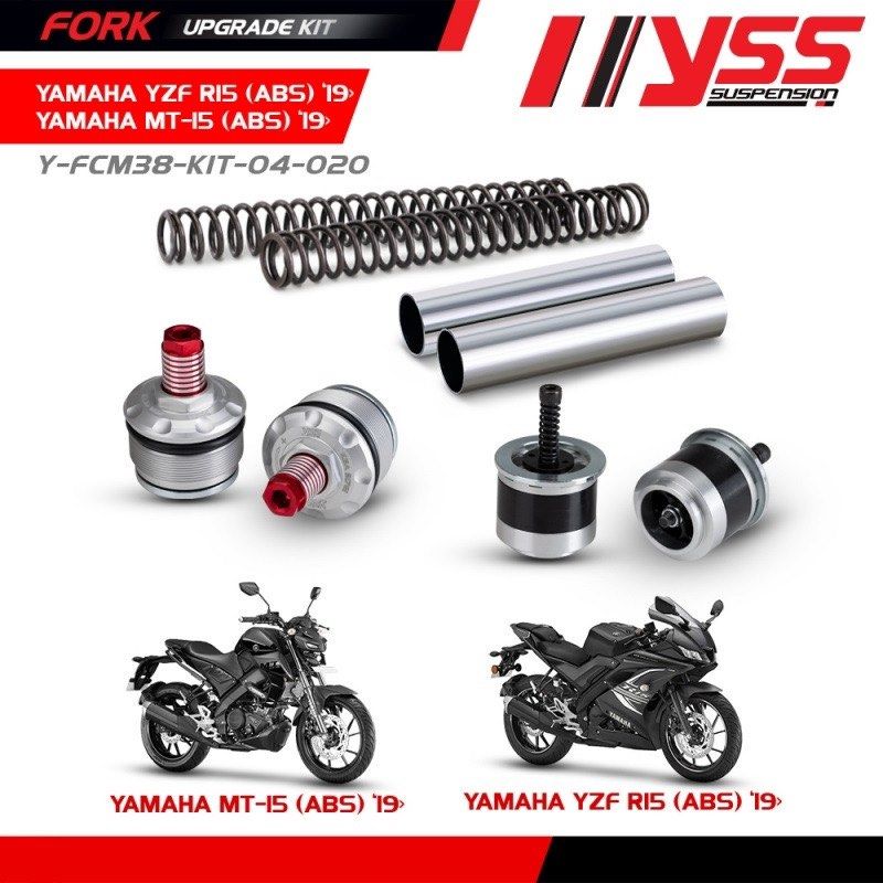 YSS FORK KIT YAMAHA R15 V3 MT15 V2 – ZYNBIKES